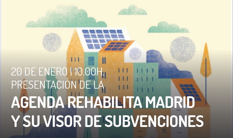COAM - Presentación de la Agenda Rehabilita Madrid y su Visor asociado