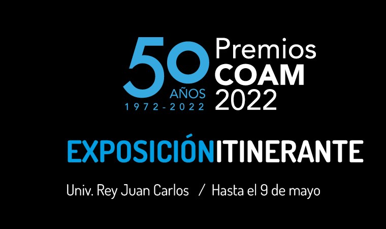 La gira de la exposición "Premios COAM 2022. 50 Aniversario" comienza ...