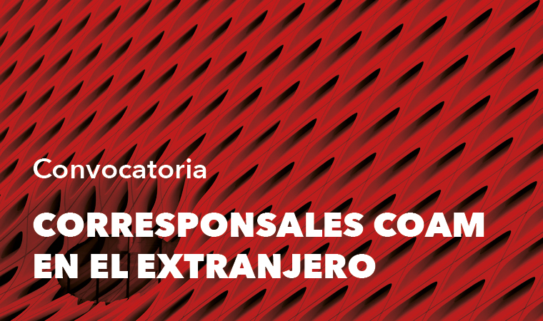 Abierta la convocatoria de corresponsales COAM en el extranjero - COAM