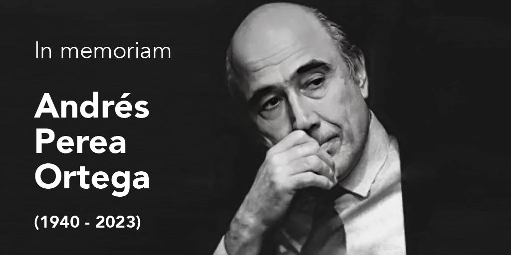 Lamentamos el fallecimiento del arquitecto Andrés Perea - COAM