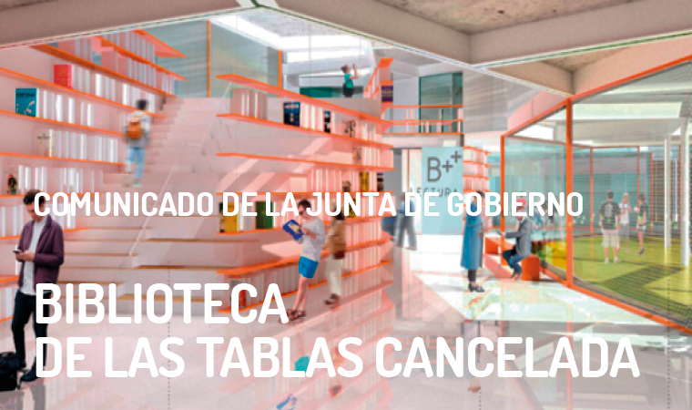 Comunicado de la Junta del Gobierno del COAM sobre la Biblioteca de Las ...