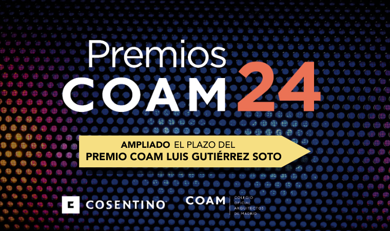 Ampliado el plazo del Premio COAM Luis Gutiérrez Soto hasta el 24 de ...