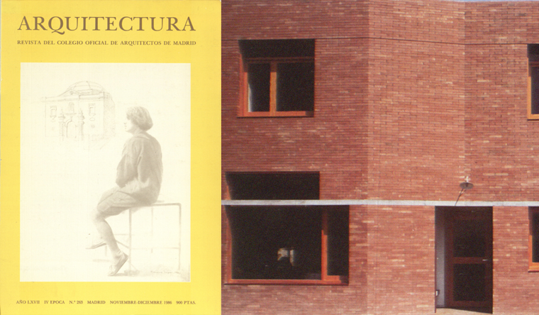 COAM - REVISTA ARQUITECTURA COAM - 263 Noviembre-Diciembre 1986