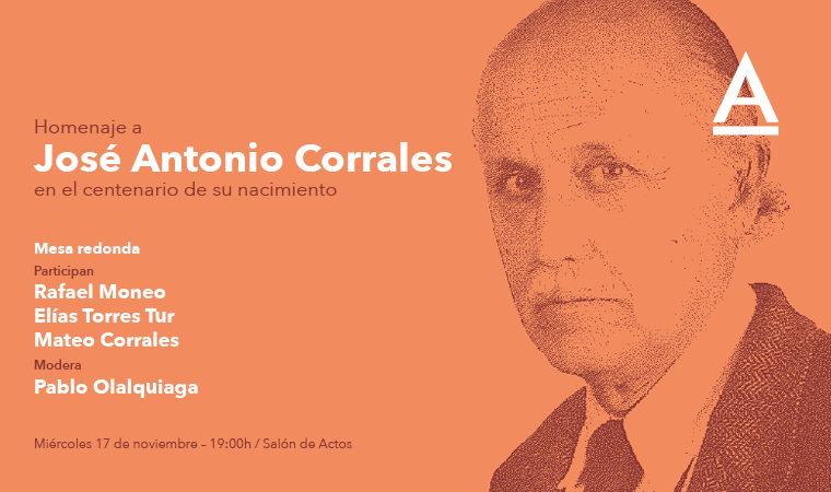 COAM - Mesa Redonda Centenario José Antonio Corrales.