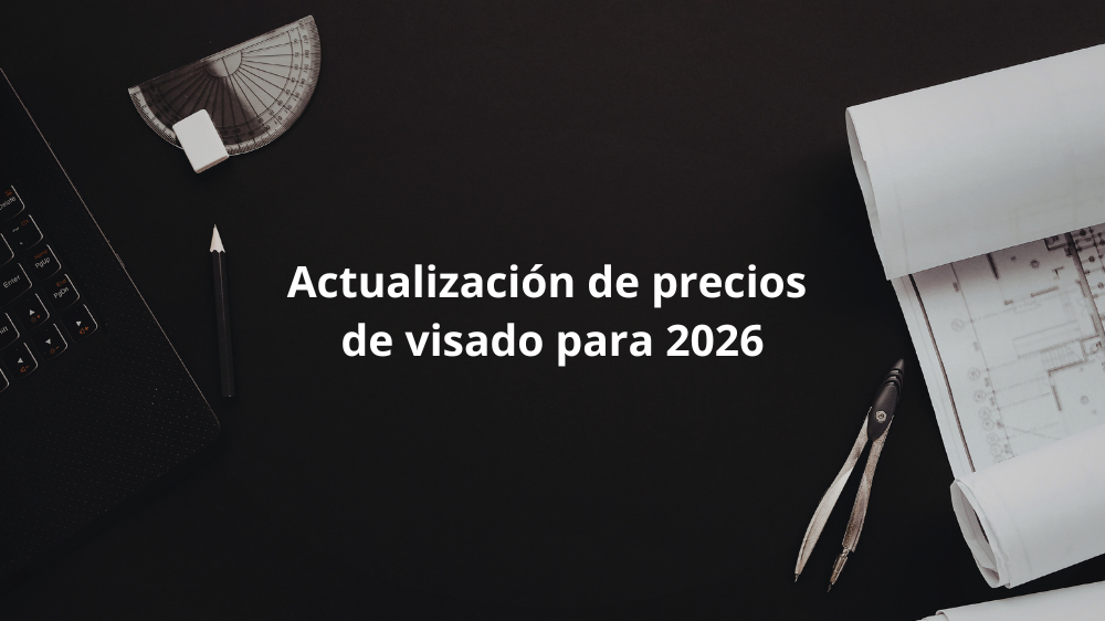 Actualización de precios de visado para 2026 - COAM